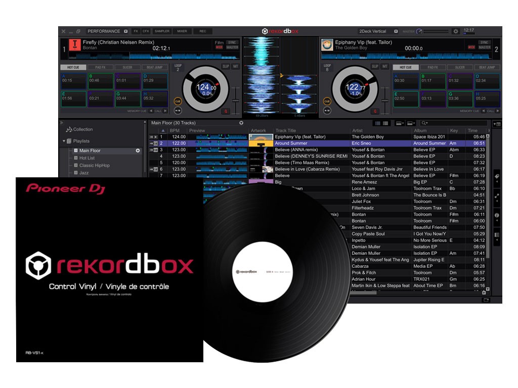 Pioneer DJ RekordBox Control Vinyl
