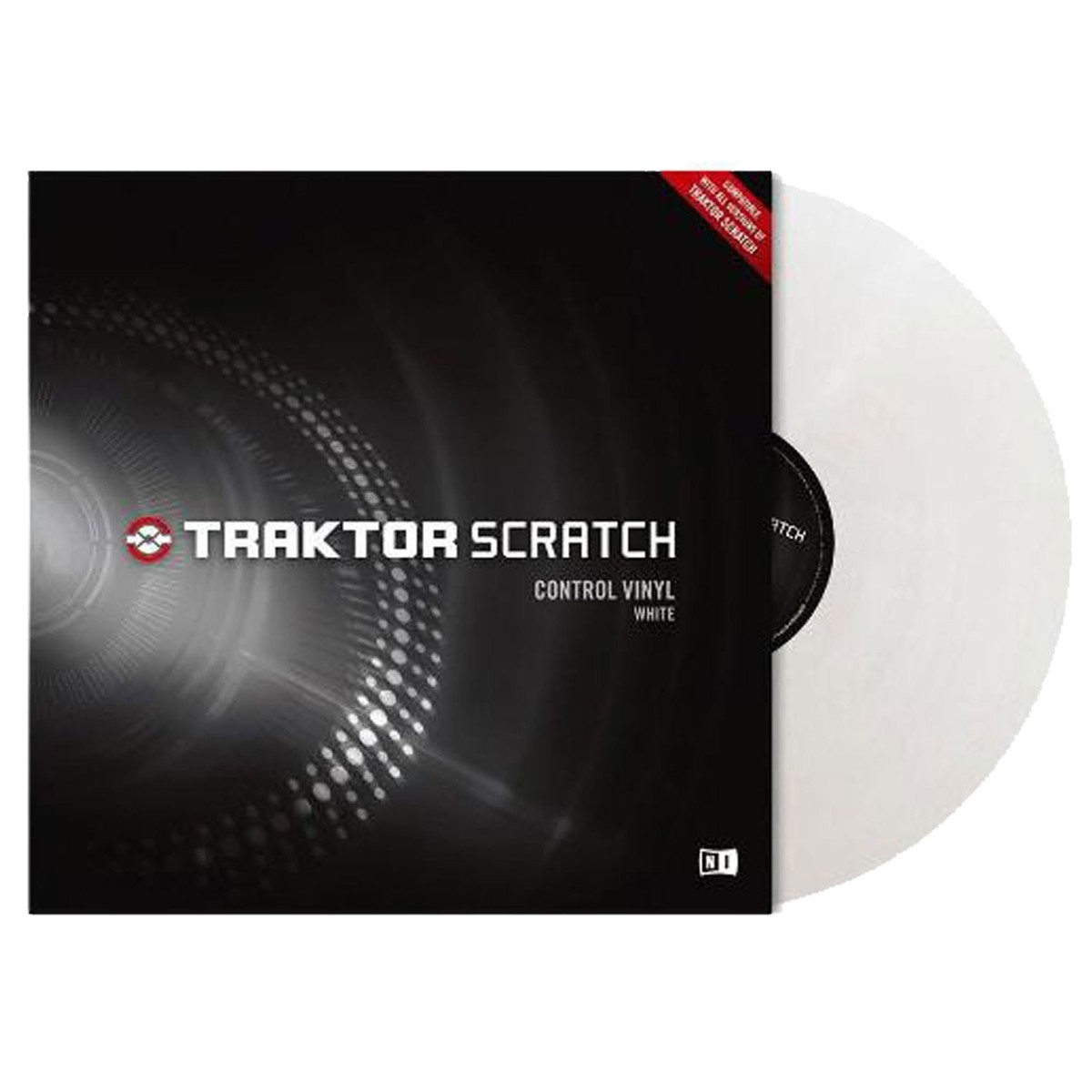 Native Instruments Traktor Scratch Control Vinyl MKII White