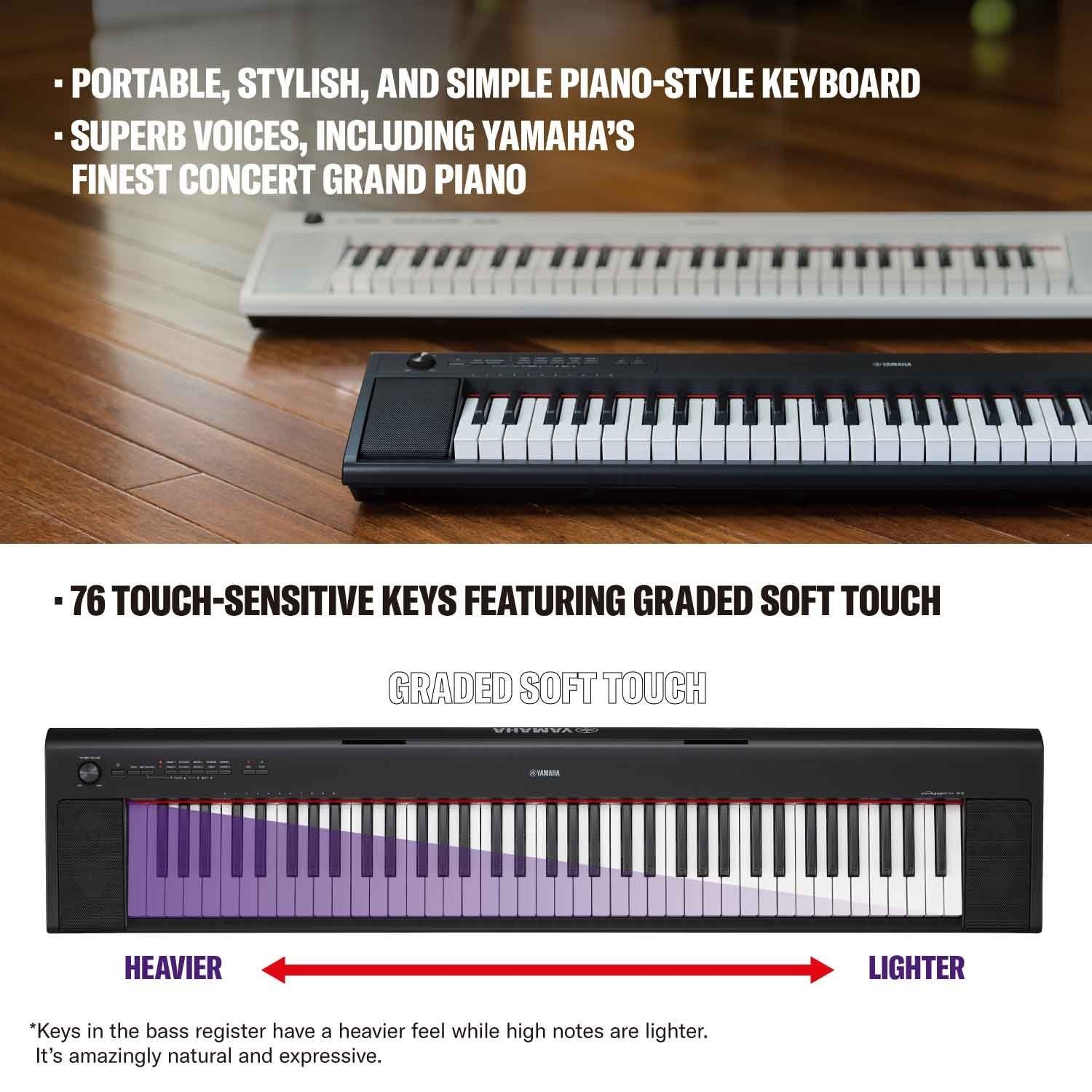 Yamaha NP-32 Piaggero White